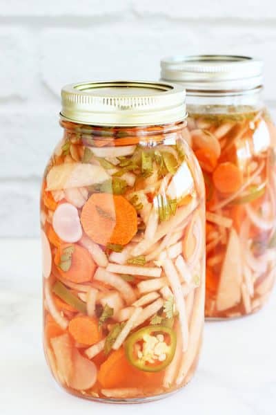 Pickled Vegetables Mexican Style
