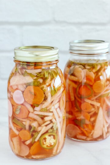 Mexican Pickled Vegetables (Escabeche)| Craving Something Healthy