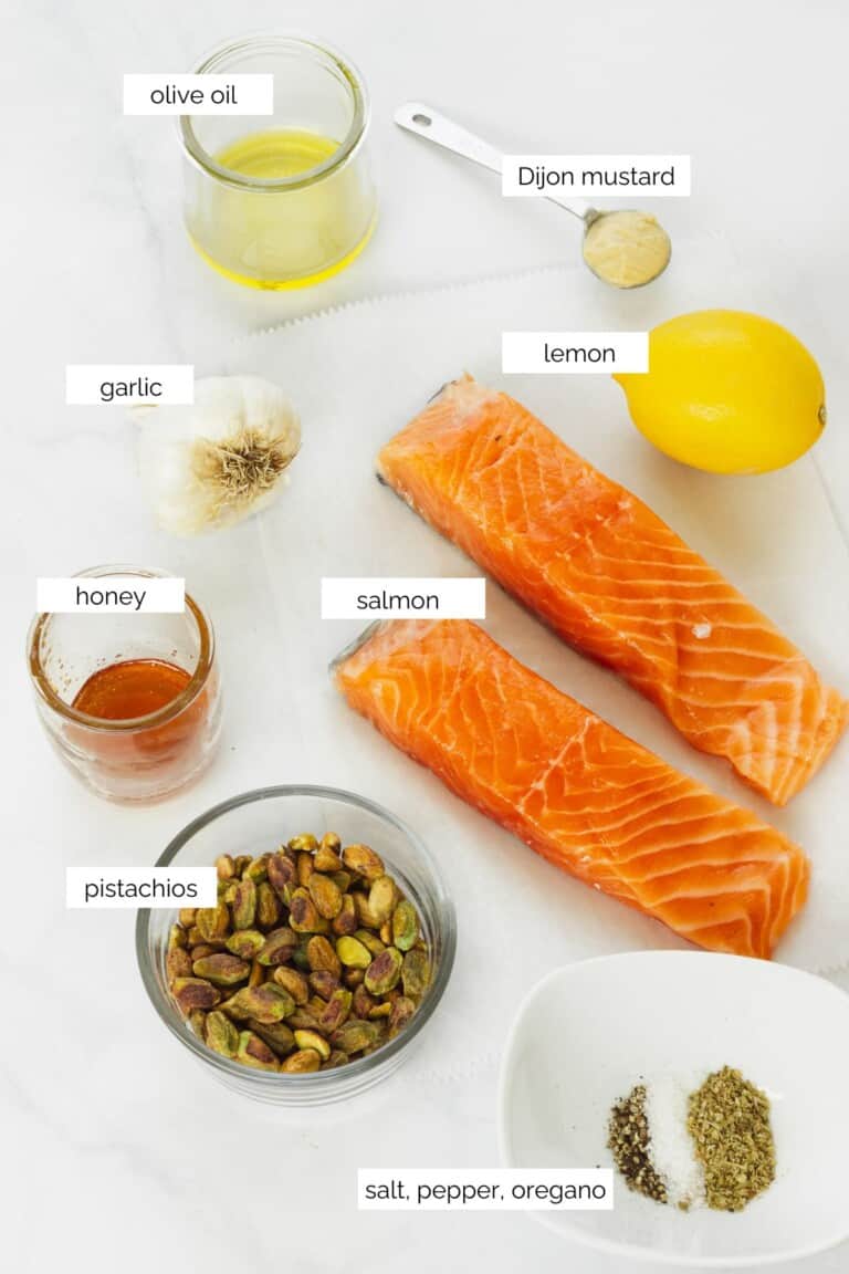 30 Minute Pistachio Crusted Salmon | Craving Something Healthy